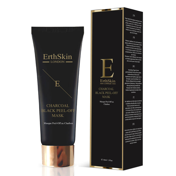 Charcoal Black Peel-Off mask (50ml) – ErthSkin London