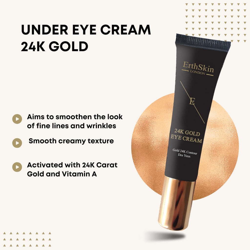 Gold 24K Under Eye cream (15m) – ErthSkin London