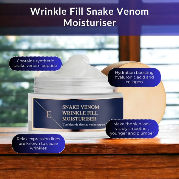 Wrinkle Fill Snake Venom Moisturiser (50ml) – ErthSkin London