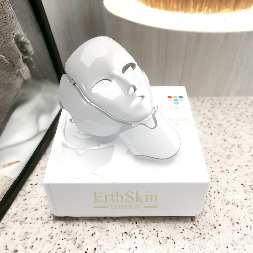 Limited Edition Pro 7 Colour LED Face & Neck Mask – ErthSkin London