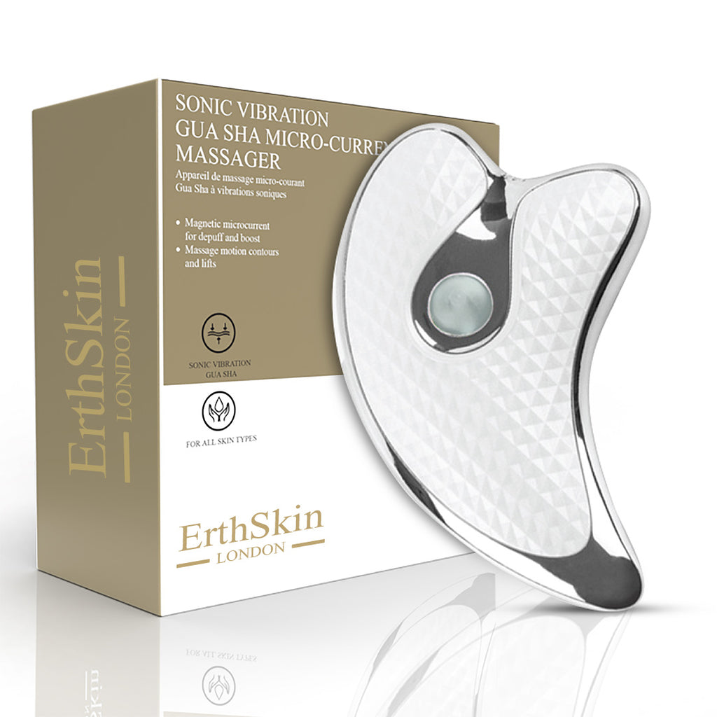 Sonic Vibration Gua Sha Micro-current Massager – ErthSkin London