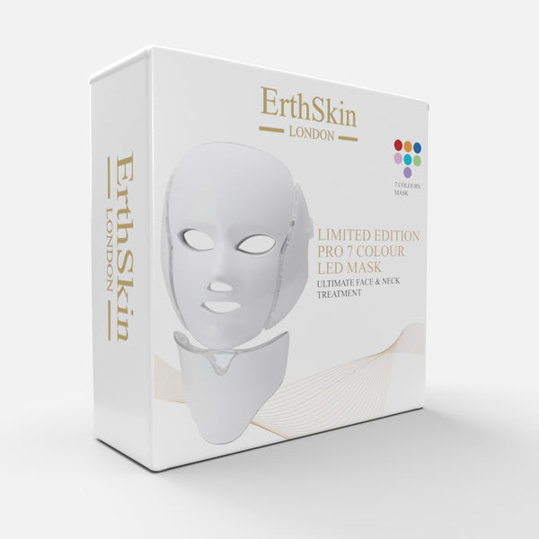 Limited Edition Pro 7 Colour LED Face & Neck Mask – ErthSkin London