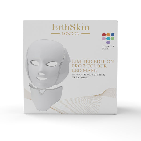 Limited Edition Pro 7 Colour LED Face & Neck Mask – ErthSkin London